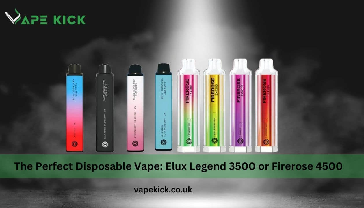 The Perfect Disposable Vape: Elux Legend 3500 or Firerose 4500 - Digi ...